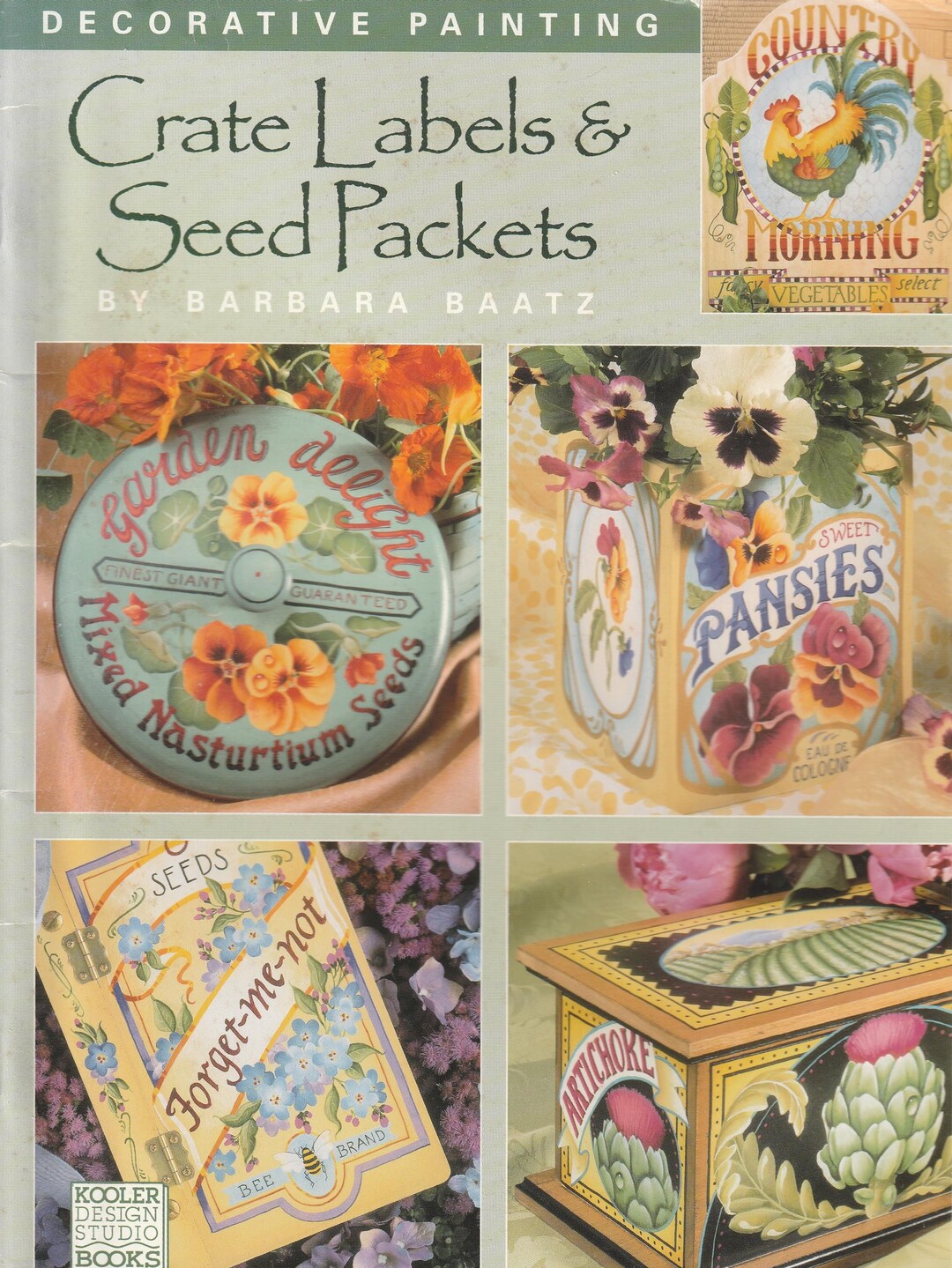 Crate Labels & Seed Packets Decorative Painting for Gardening Supplies ...