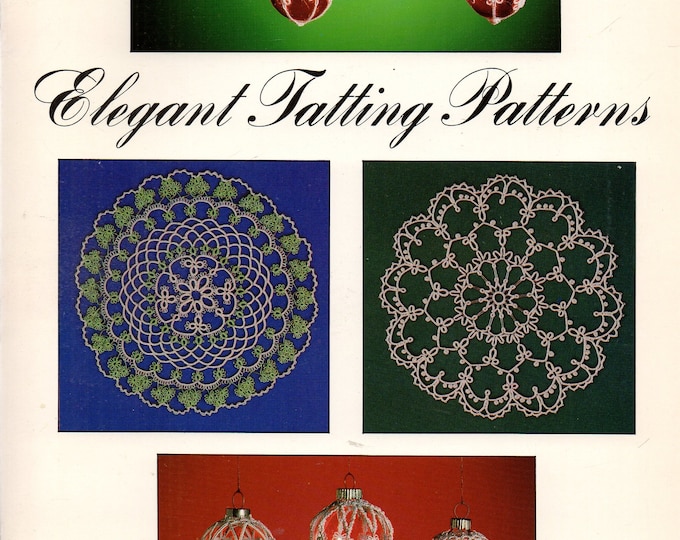 Elegant Tatting Patterns Learn How to Make Round Doilies Ball Ornament ...