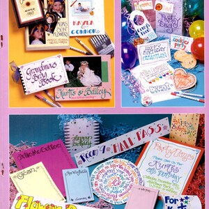 A B C Creative Lettering Alphabets Borders Dots Script Swirls Resistors ...