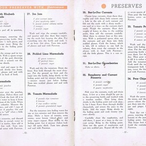 Classic American Recipes for Preserves Presented by Parowax Vintage ...