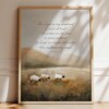 Isaiah 40:8 Art Print, the Grass Withers and Flower Fades, Scripture ...