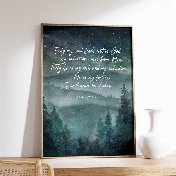 Psalm 62 - Etsy