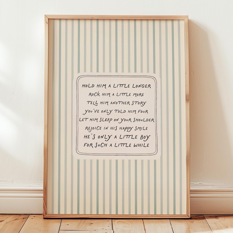 Poems of Little Boys - Etsy