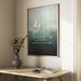 Scripture Painting, Encouraging Bible Verse Gift, Psalms 18:16, Deep ...