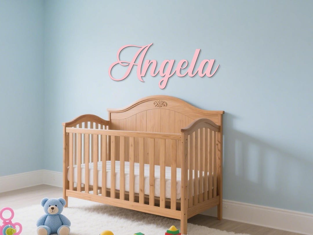 Personalized Baby Name Sign, Custom Wooden Name Sign, Nursery Name Sign ...