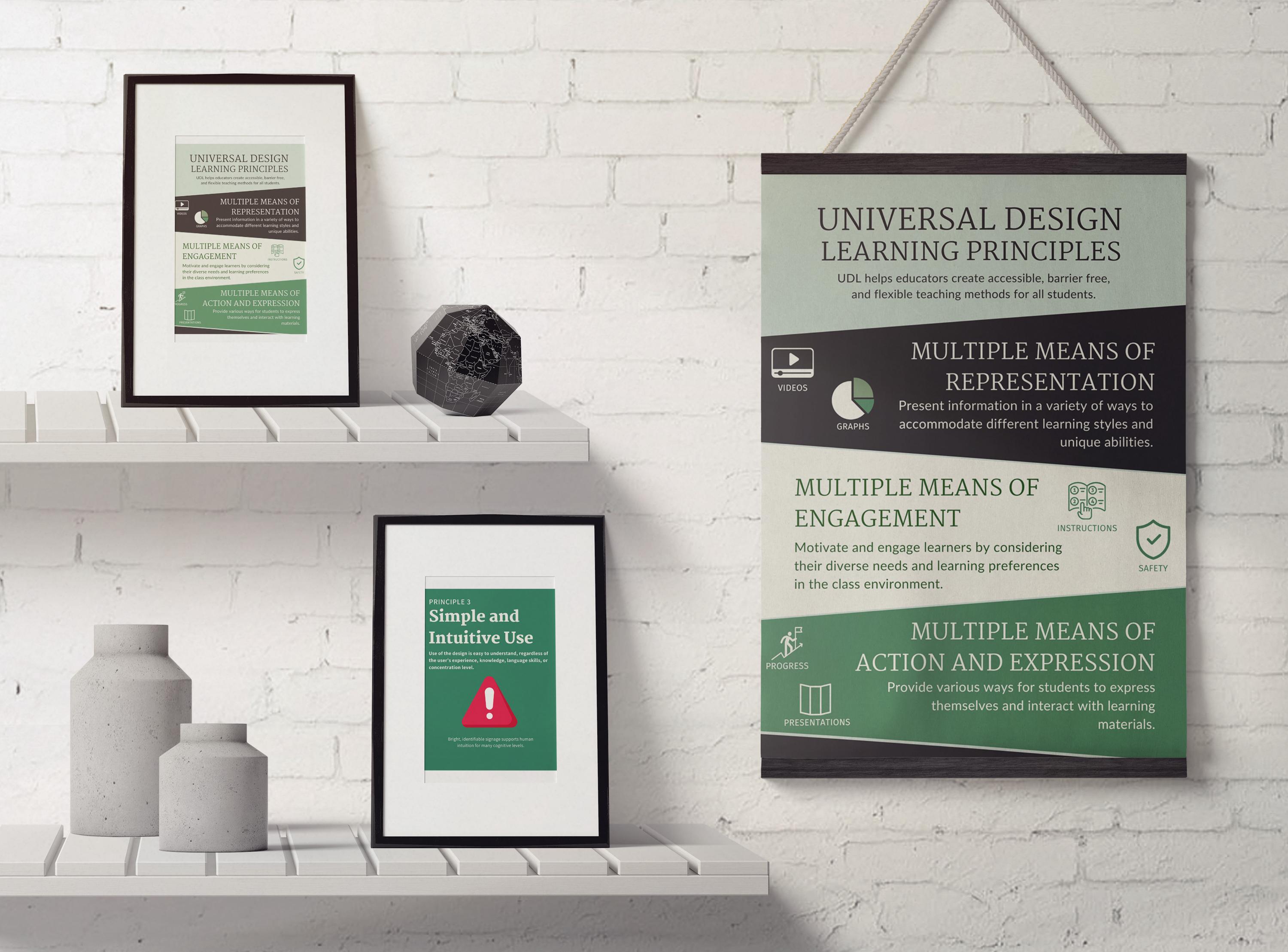 Universal Design for Learning Principles Printable Posters Teaching and ...