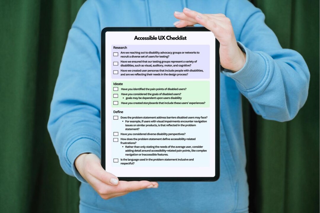 UX/UI Accessibility Checklist Audit for Mobile and Desktop WCAG 2.2 ...