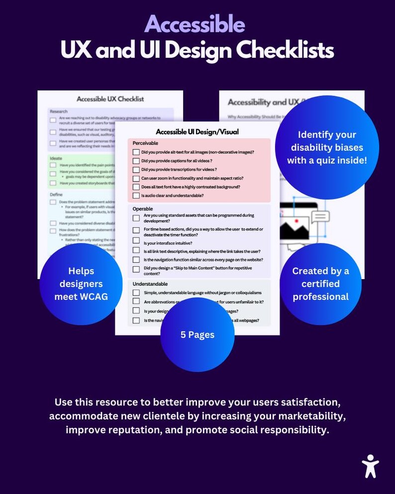 Accessible UX and UI Design Checklist - Etsy