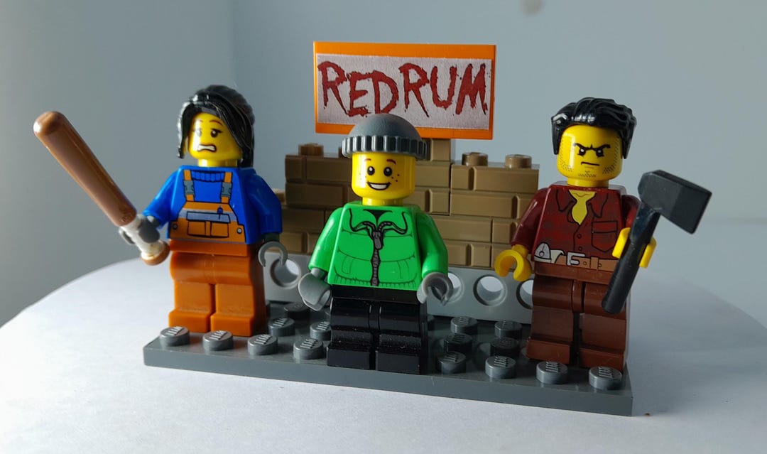 The Shining Movie Figures / Diorama - Custom Built From Genuine Lego ...