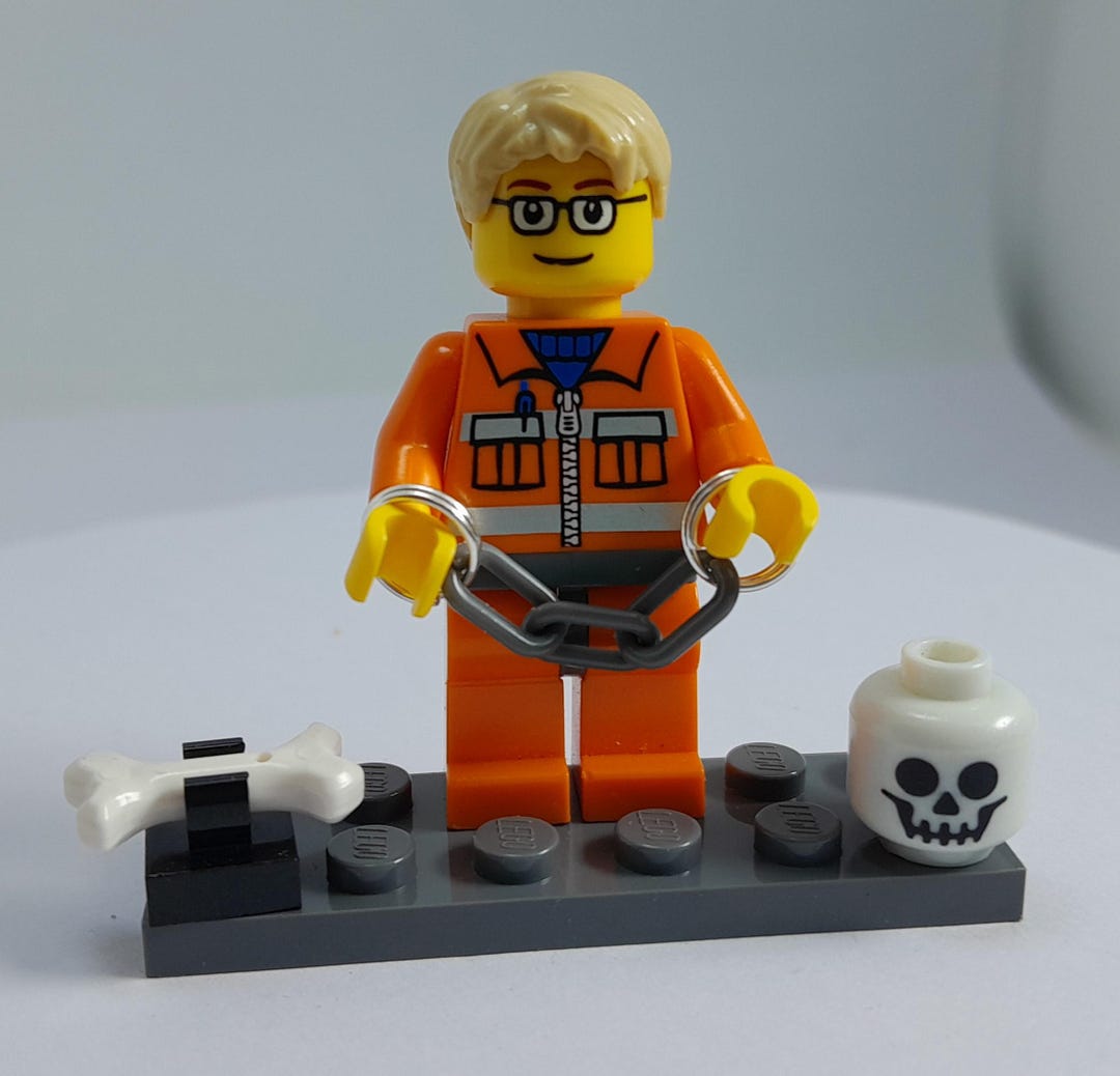 Jeffrey Dahmer Figure - Custom Built From Genuine Lego - Etsy