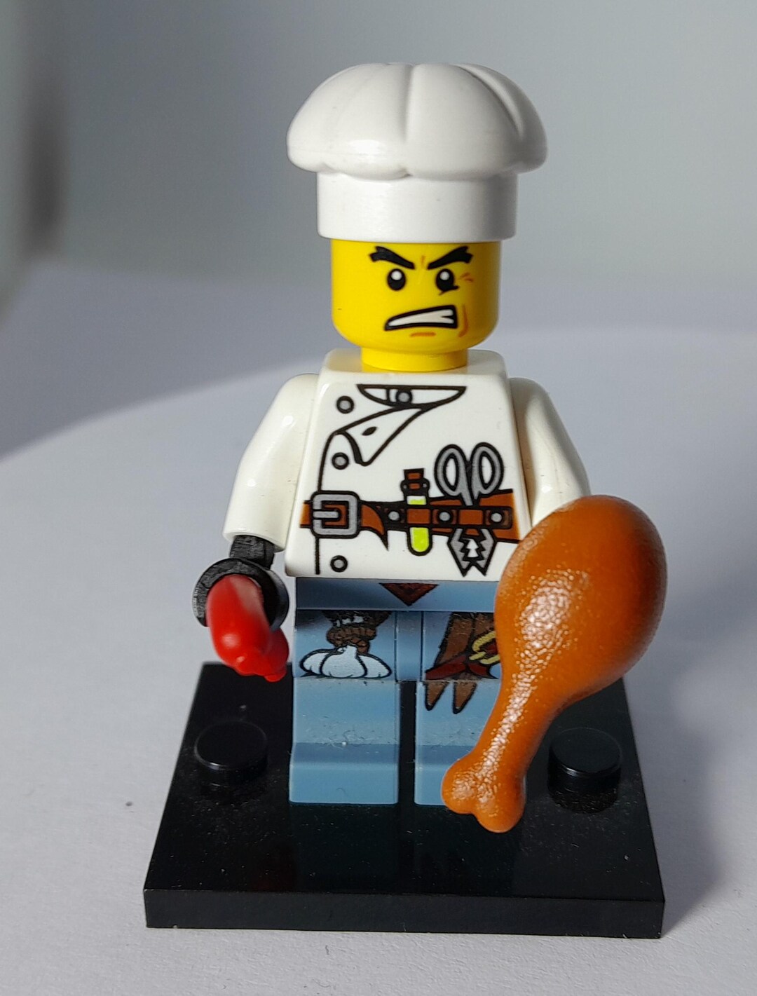 Angry Chef Gordon Ramsay Figure Custom Built From Genuine Lego. - Etsy