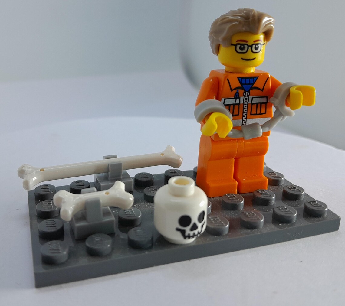 Jeffrey Dahmer Figure - Custom Built From Genuine Lego - Etsy Norway