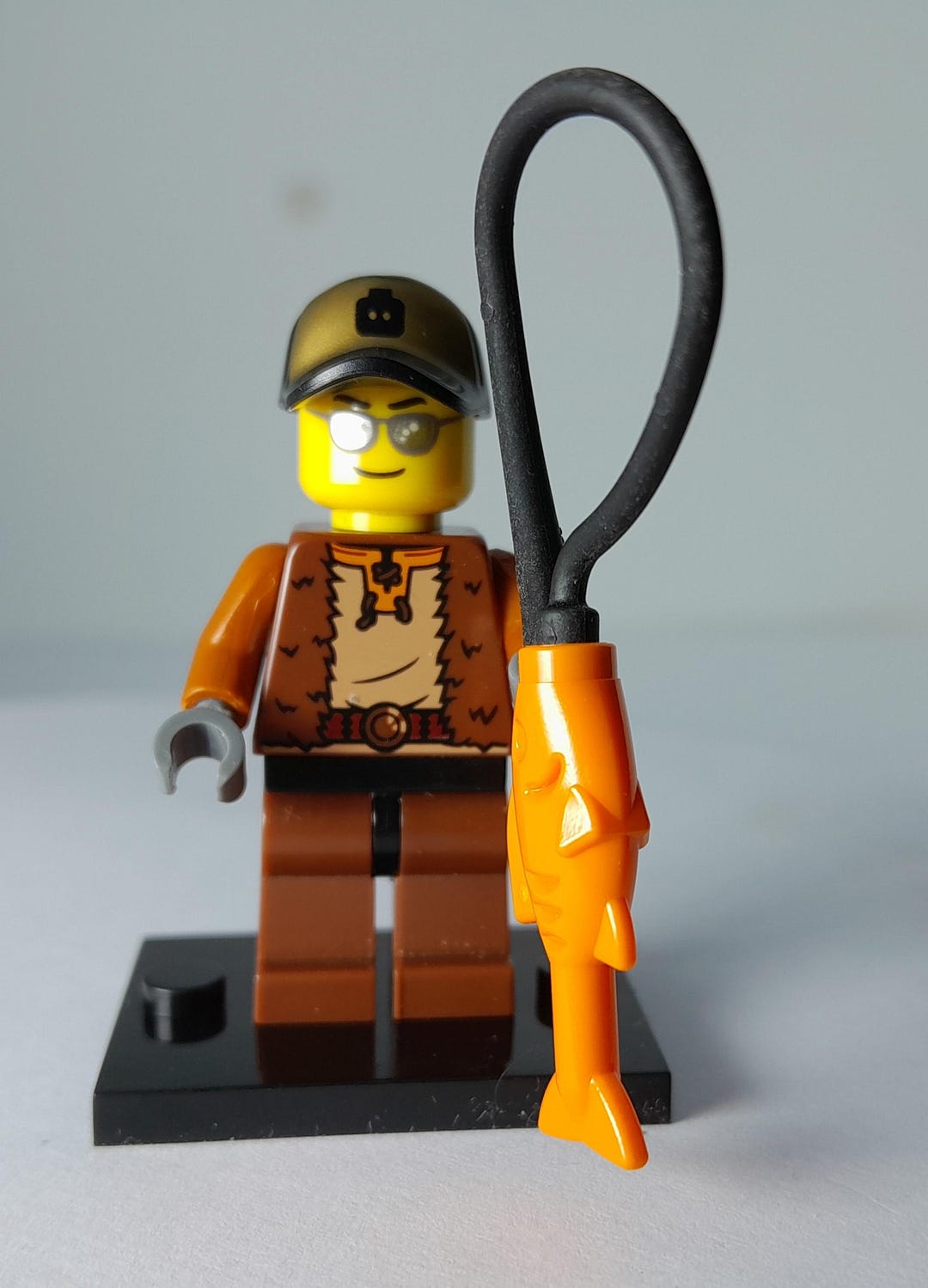 Fisherman, Angler Figure - Custom Built From Genuine Lego. - Etsy