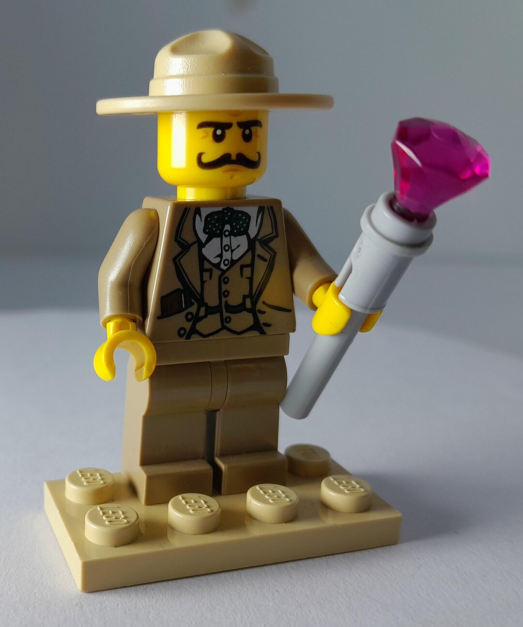 Hercule Poirot Figure - Custom Built From Genuine Lego. - Etsy