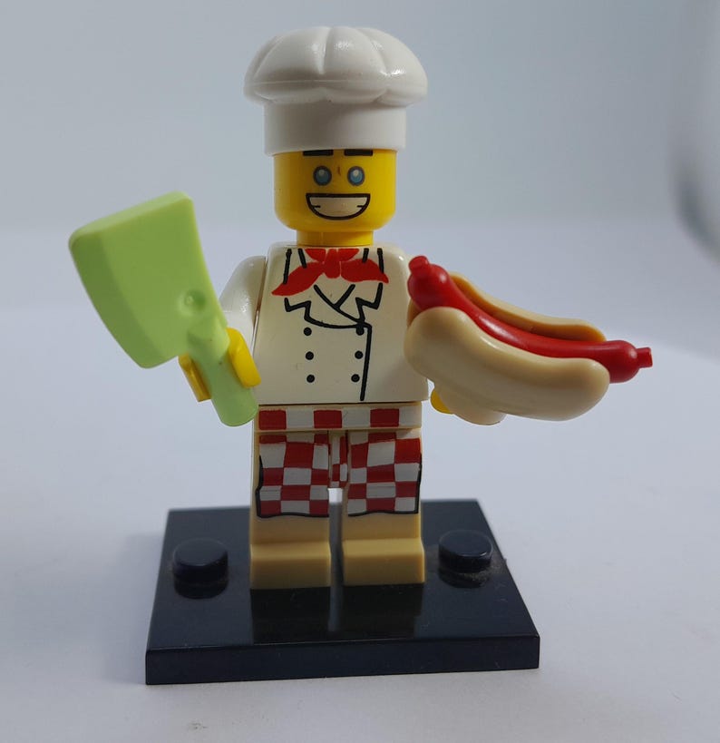 Angry Chef Gordon Ramsay Figure - Custom Built From Genuine Lego. - Etsy