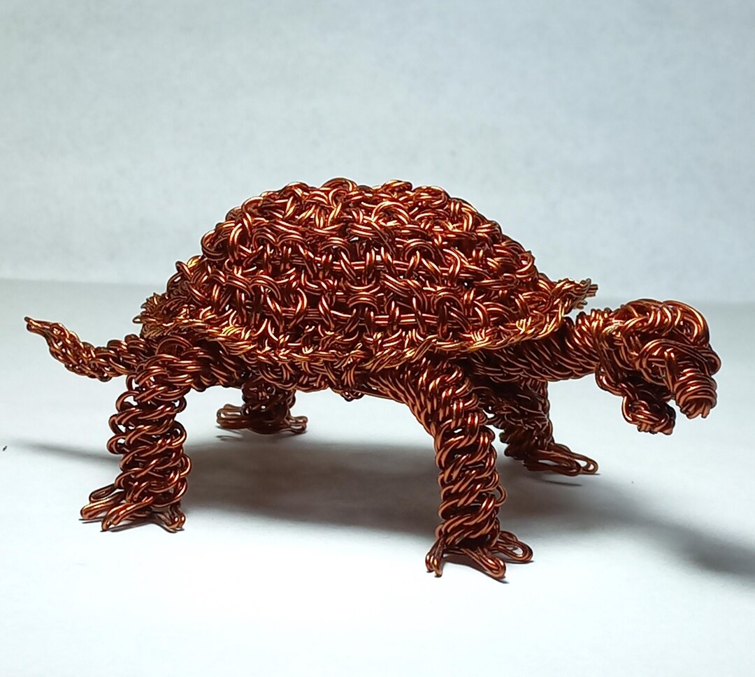 Copper Wire Turtle - Etsy