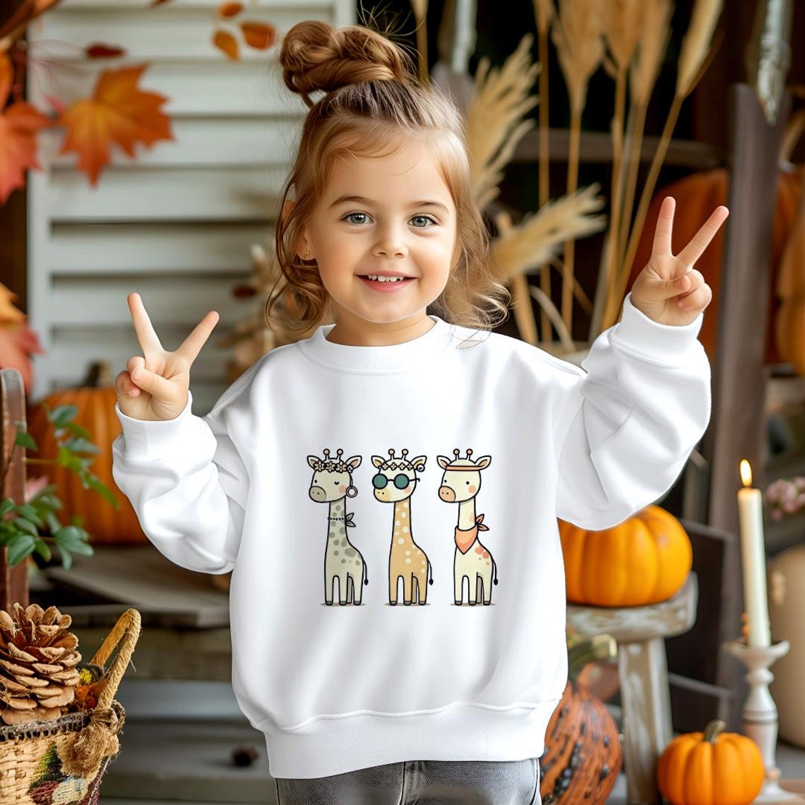 Transparent Giraffe PNG, Digital File, Boho Giraffe Design, Retro ...