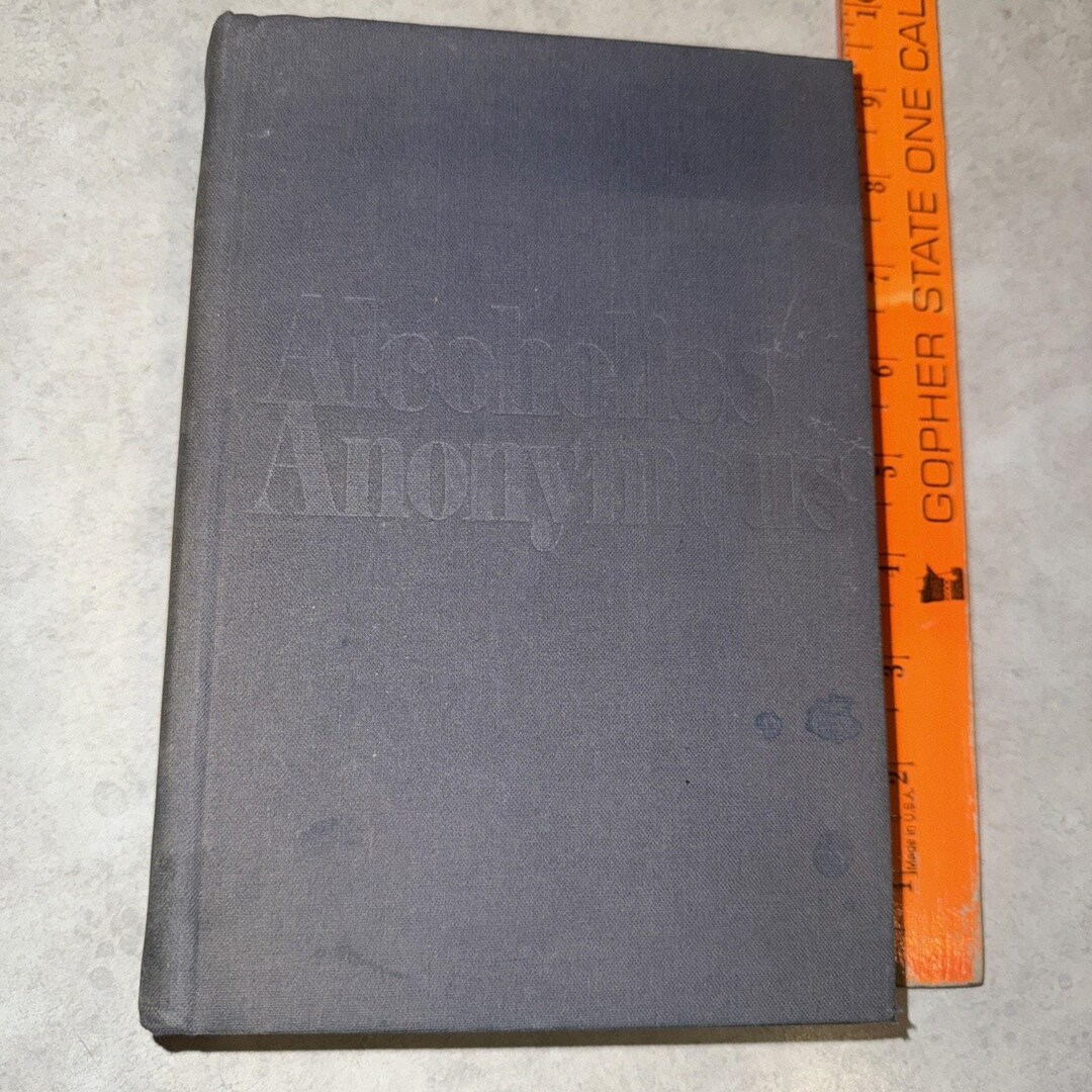 Alcoholics Anonymous 1980 7th Printing Third Edition Vtg Self Help ...