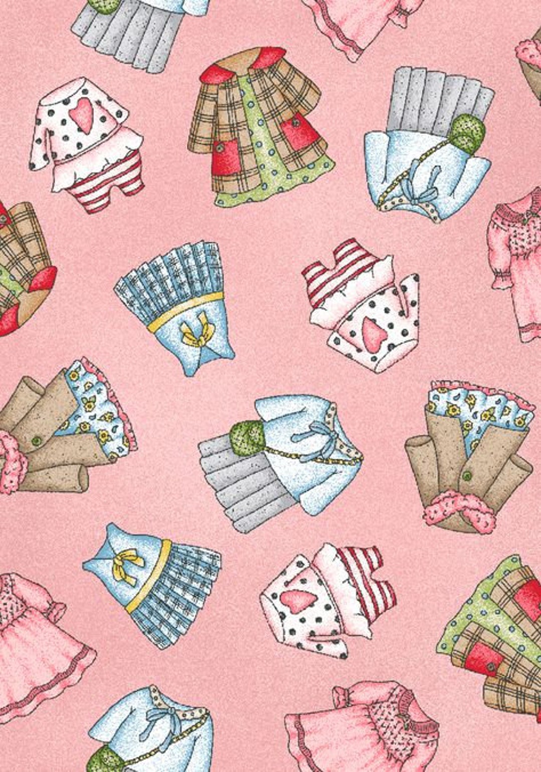Forest Friends Outfits on Pink Background by Kris Lammers for Maywood ...