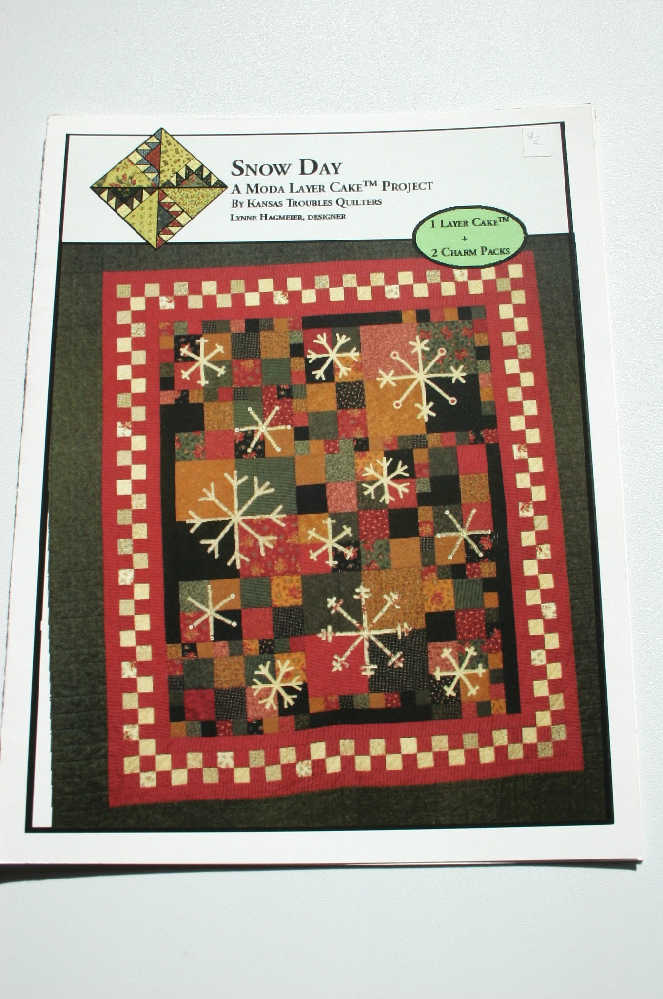 Snow Day Quilt Pattern by Kansas Troubles - Etsy