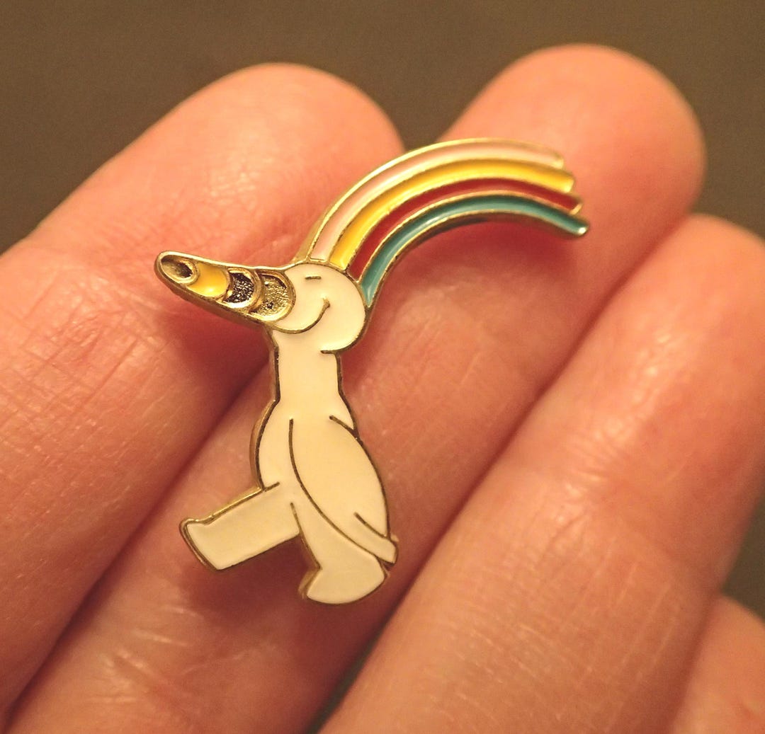 Vintage Lapel Pin of curro Mascot of Expo '92 World's Fair, Seville ...