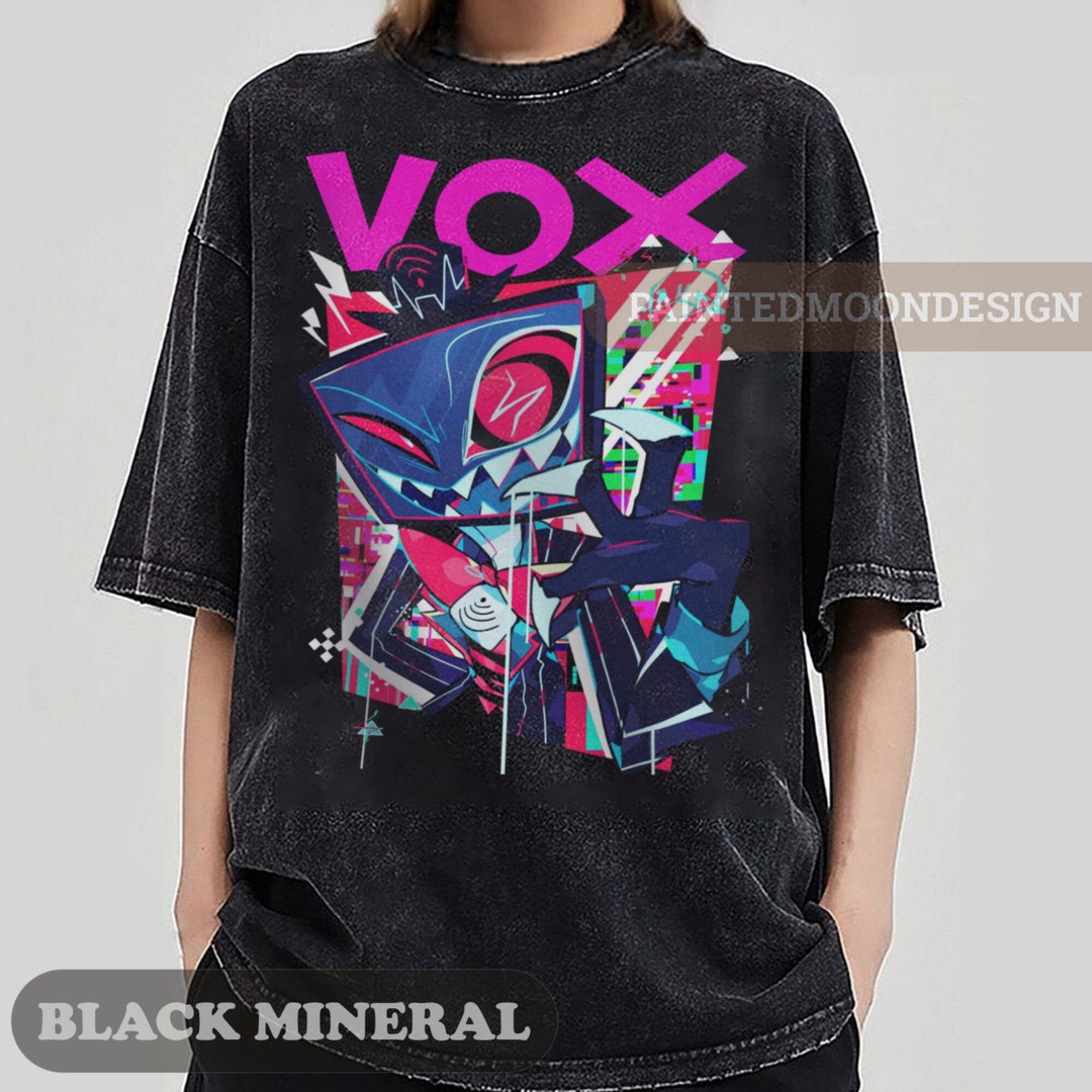 Vox Shirt, Vox Vaggie T Shirt, Vox Pfp, Alastor Smile, Charlie Vaggie ...