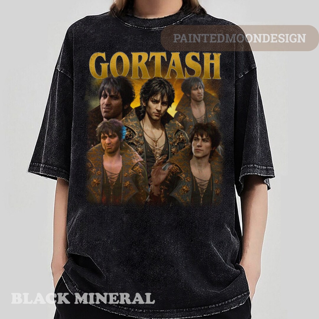 Gortash Baldurs Gate 3 Vintage T-Shirt, Geschenk für Frau und Mann ...