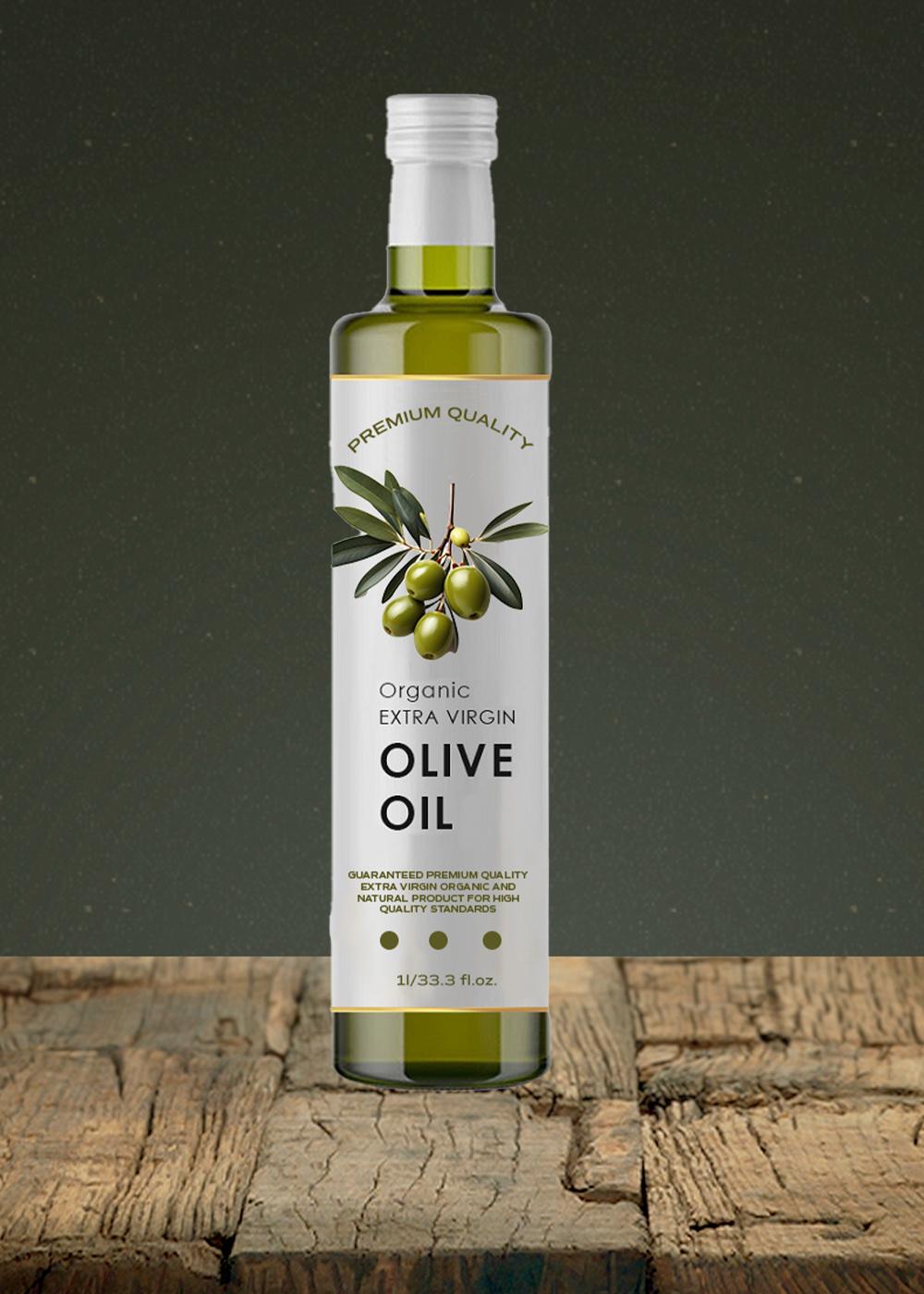 Personalized Olive Oil Bottle Label – Custom Oil Label With Your Text ...
