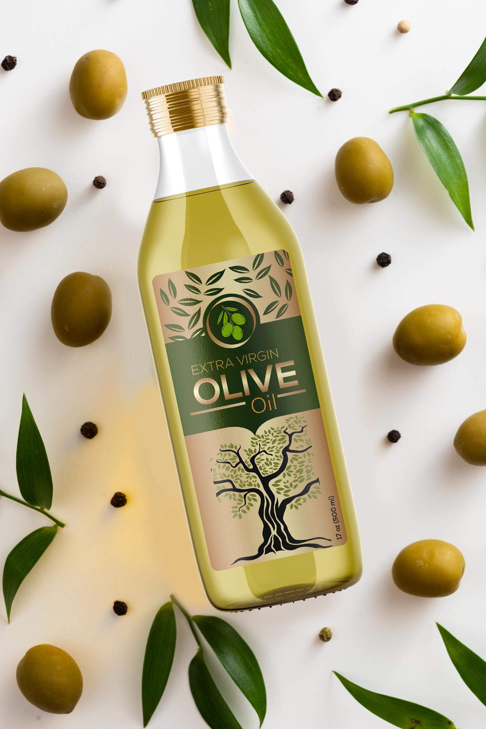 Olive Oil Label, Olive Oil Food Label - Etsy