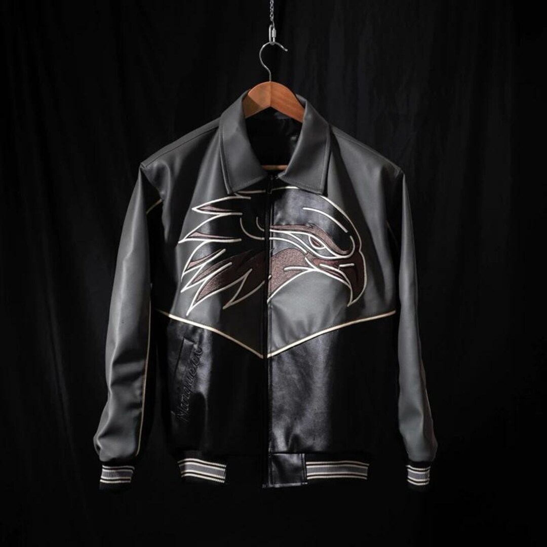 Leather Jacket, Varsity Jacket, Fully Embroidered Jacket, Waterproof ...