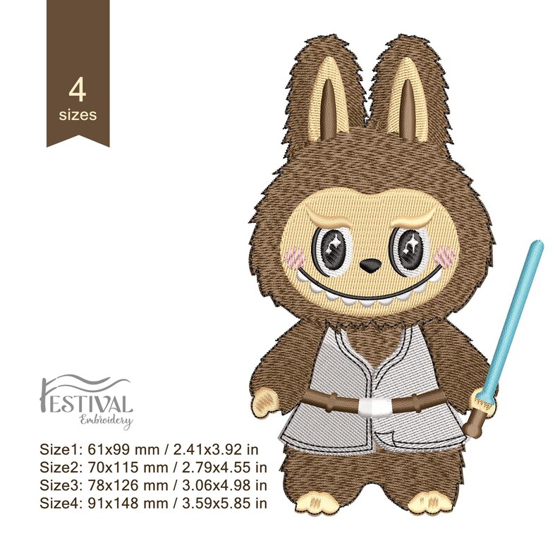 Popular Star Wars Embroidery Design: Anime Monster (instant Download ...
