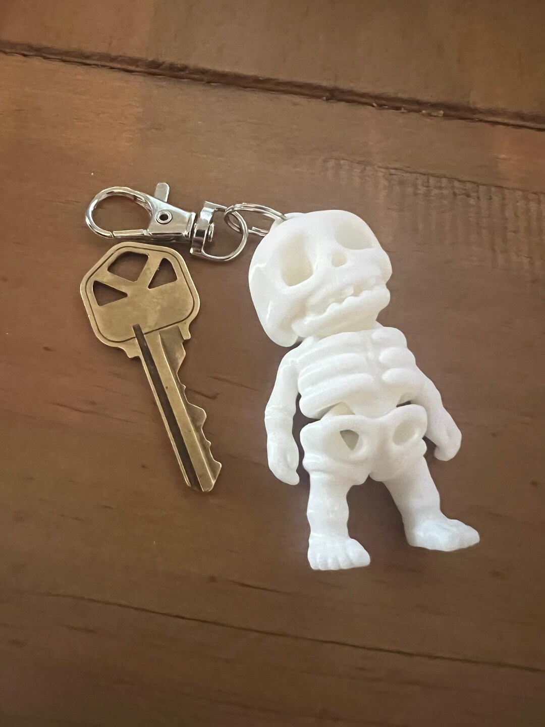 Tiny Skeleton Keychain – 3D Printed Bone Buddy - Etsy