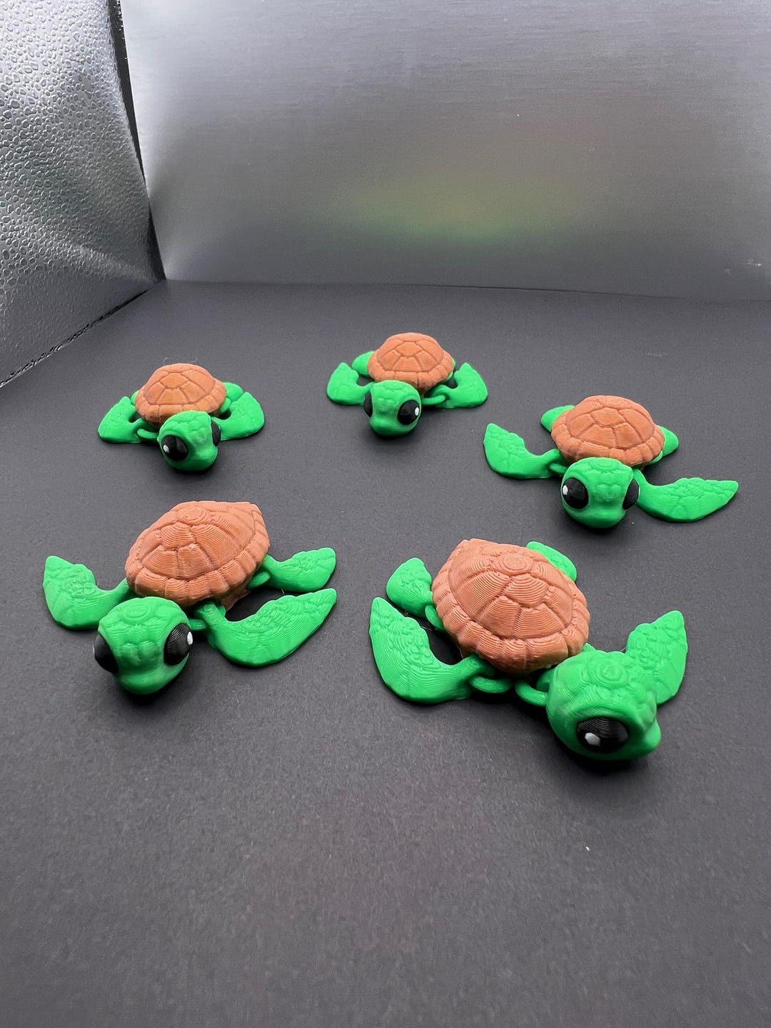 Articulated Sea Turtle – Tiny PLA Ocean Animal Gift - Etsy