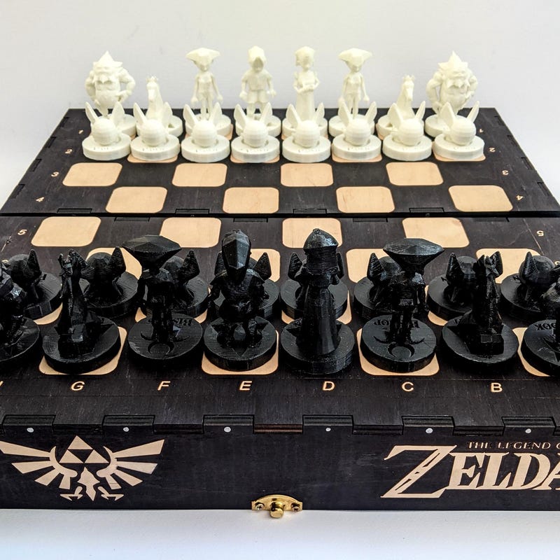 Custom Chess Set - Etsy
