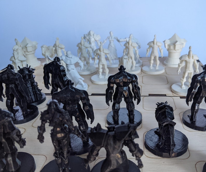 World of Warcraft Inspired Chess Set – FREE PERSONALIZATION & Eco ...
