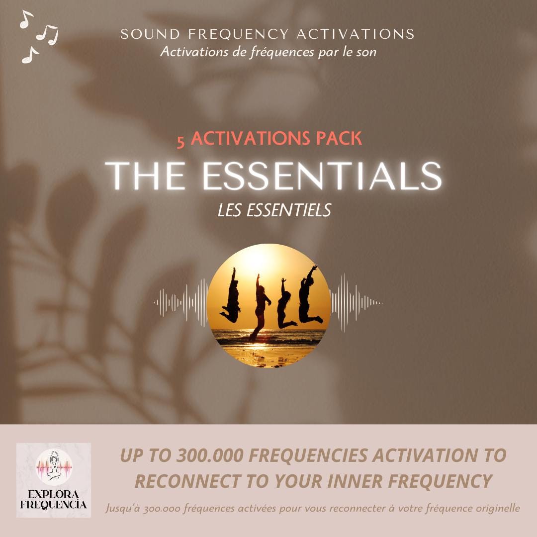 Pack "the Essentials" - Sound Frequency Activations - Etsy