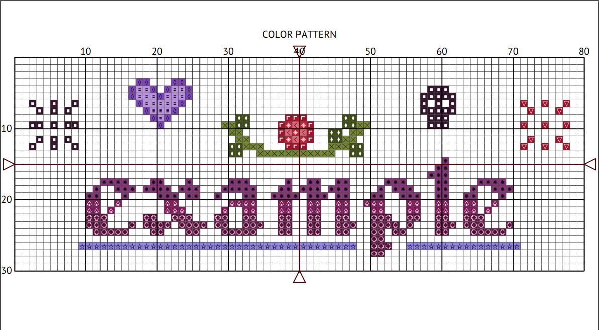 Stardew Valley Leah Loved Items Cross Stitch Pattern Instant Download ...