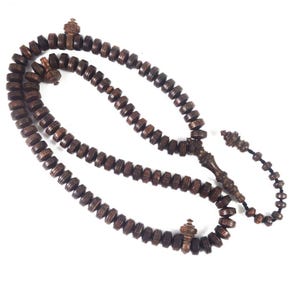 Tasbih Tamarind Wood Size 13mm, Prayer Beads Tijani, Sufi Beads - Etsy