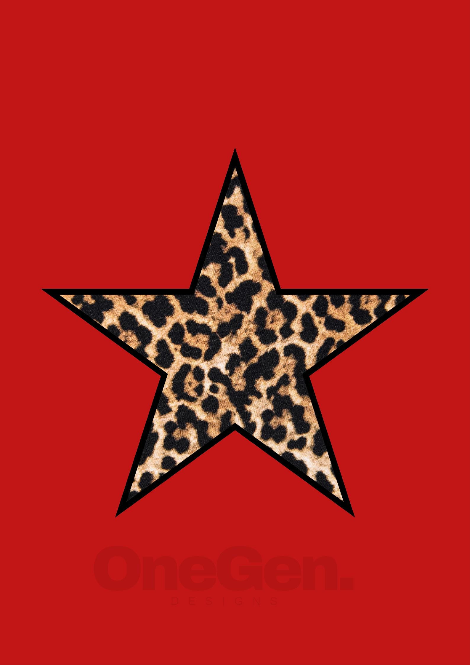 Leopard Print Y2K Digital Poster - Etsy
