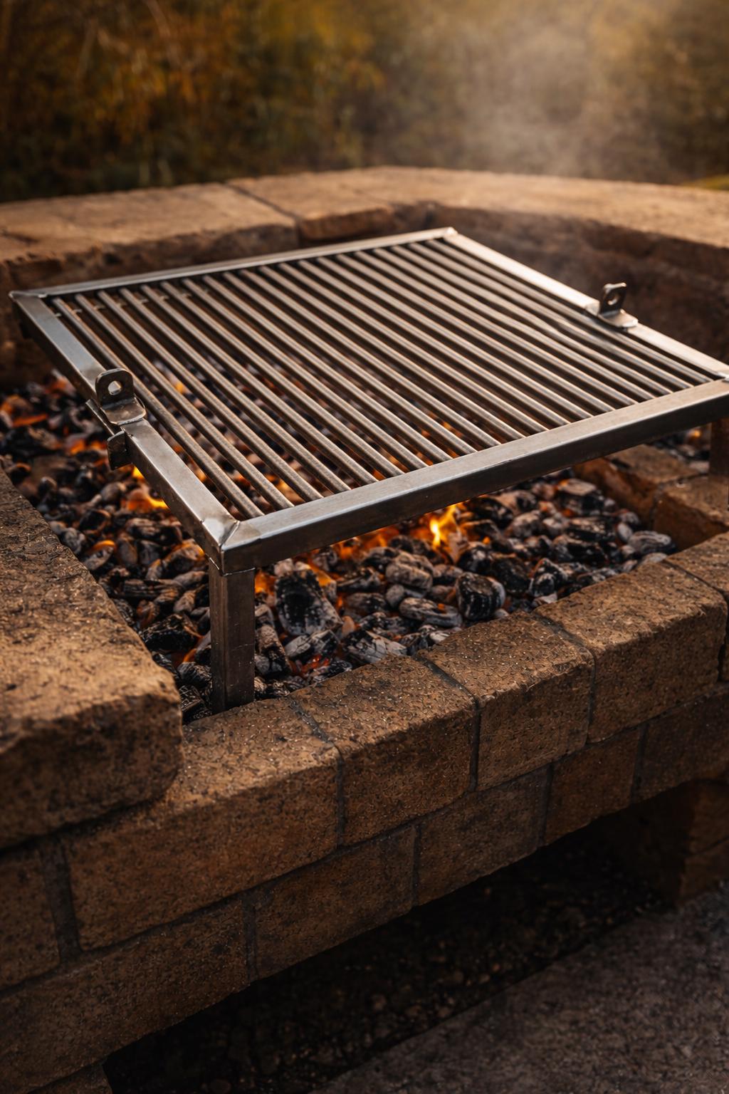 Argentine Style Grill Grate | Heavy Duty Steel BBQ Grill | Professional ...