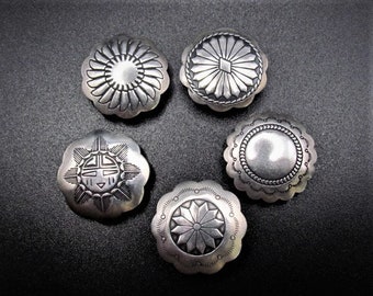 Silver Button Covers - Etsy