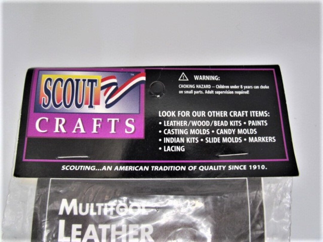 Scout Crafts Multitool Leather Sheath DIY Kit 1996 Boy Scouts of ...