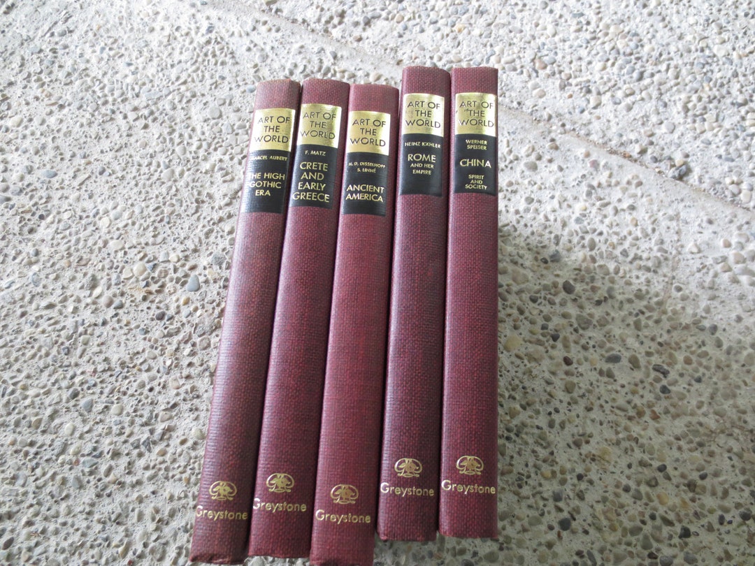 Vintage Books the Art of the World Set of Five Art History Books - Etsy