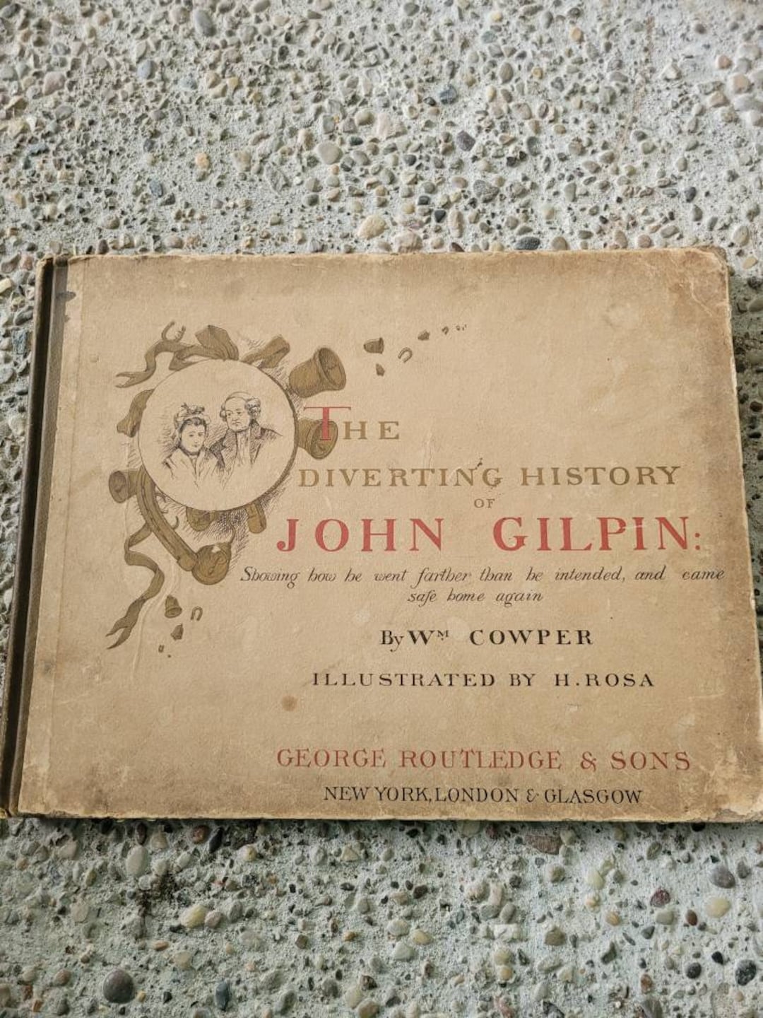 The Diverting History of John Gilpin by William Cowper Illustrated by H ...