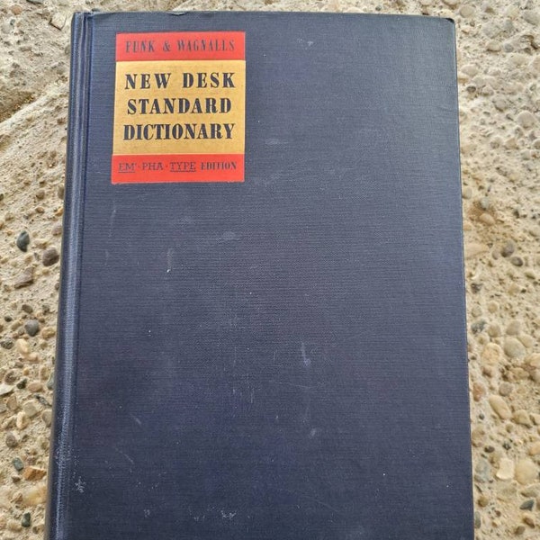 Standard Dictionary - Etsy