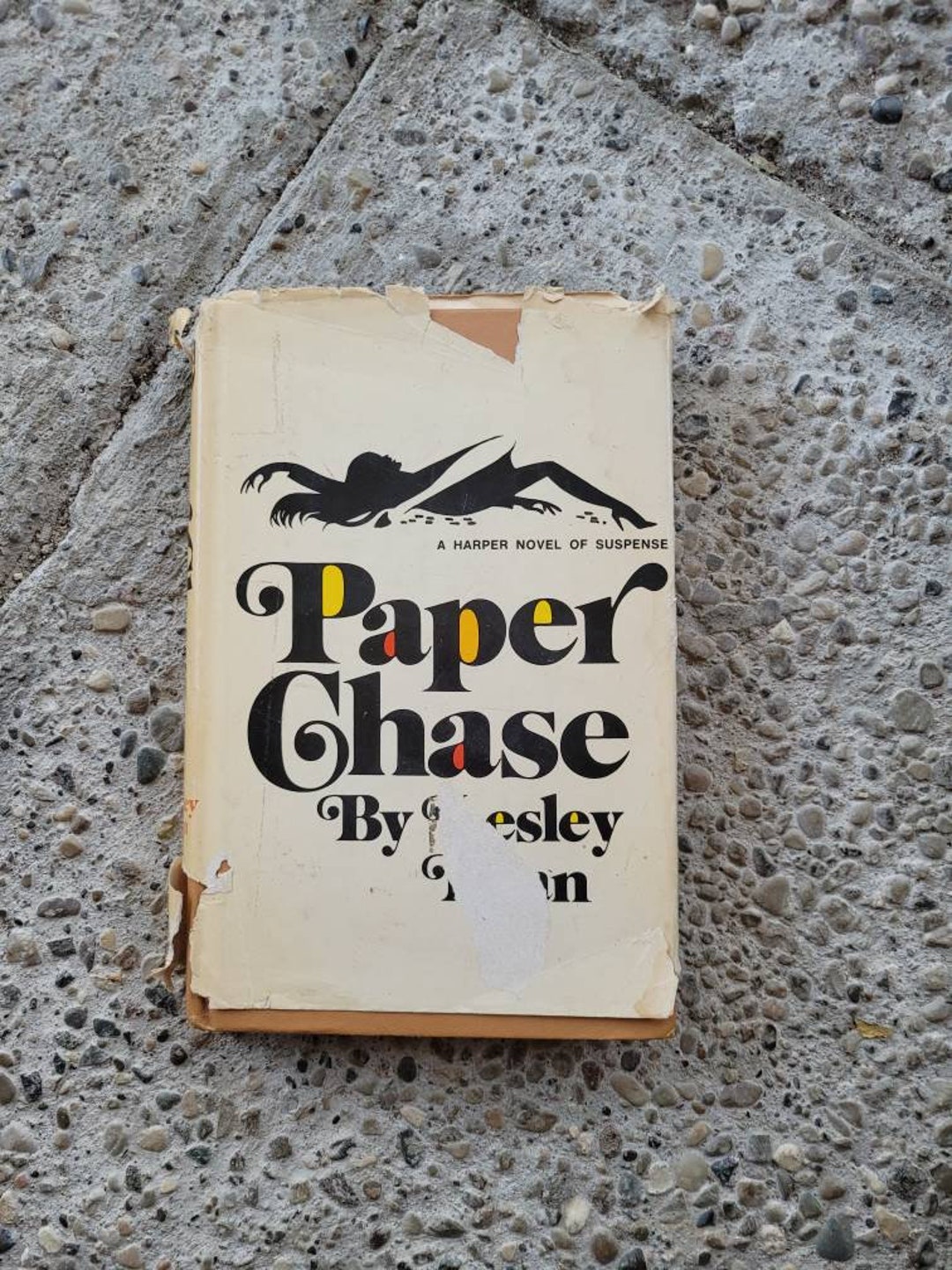 Vintage Book Paper Chase by Lesley Egan A Harper Novel of Suspense - Etsy