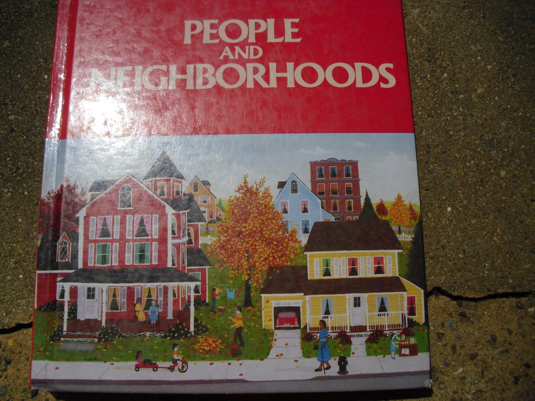 People and Neighborhoods Social Studies Text Book - Etsy