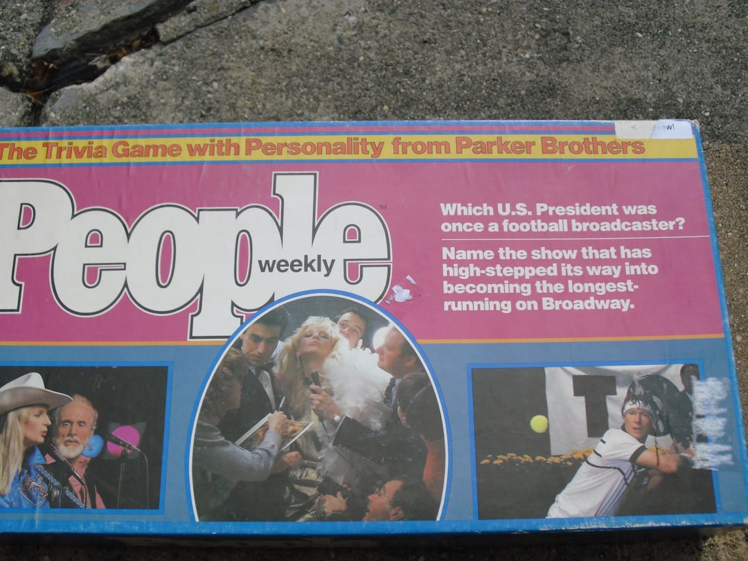 People Magazine Trivia Game - Etsy