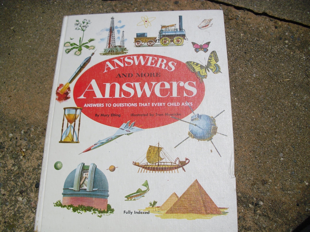 Answers and More Answers by Mary Elting Illustrated by Tran Mawicke ...