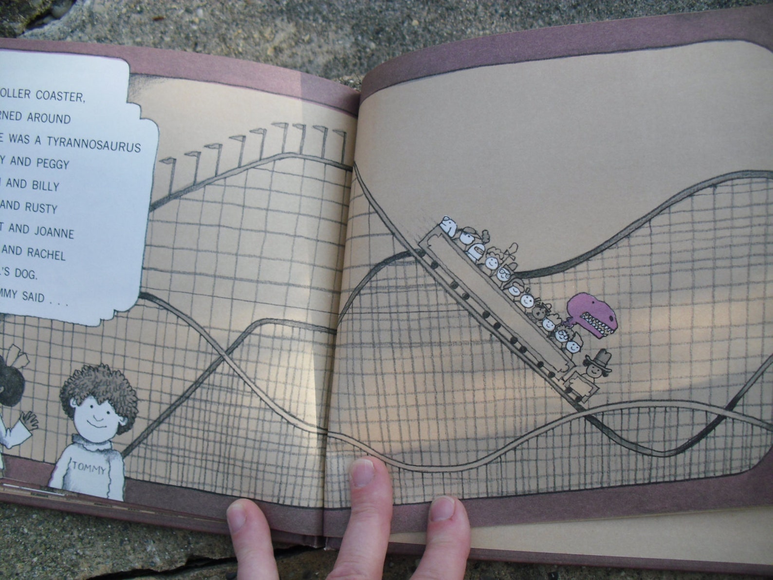 The Tyrannosaurus Game by Steven Kroll Illustrated by Tomie De Paola - Etsy